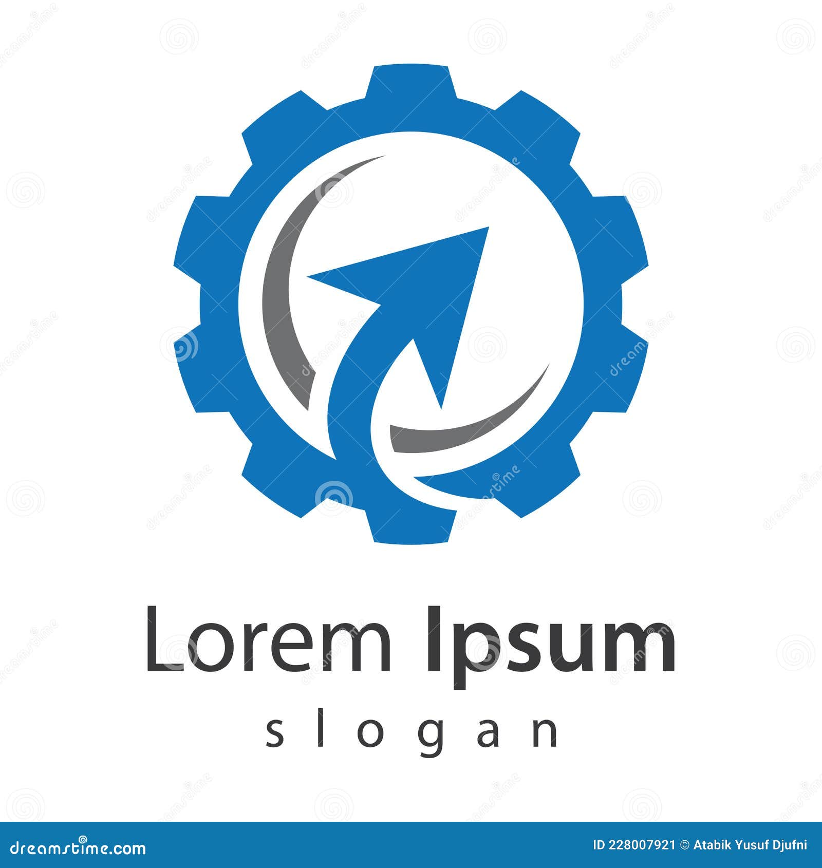 Progress logo images stock vector. Illustration of modern - 228007921