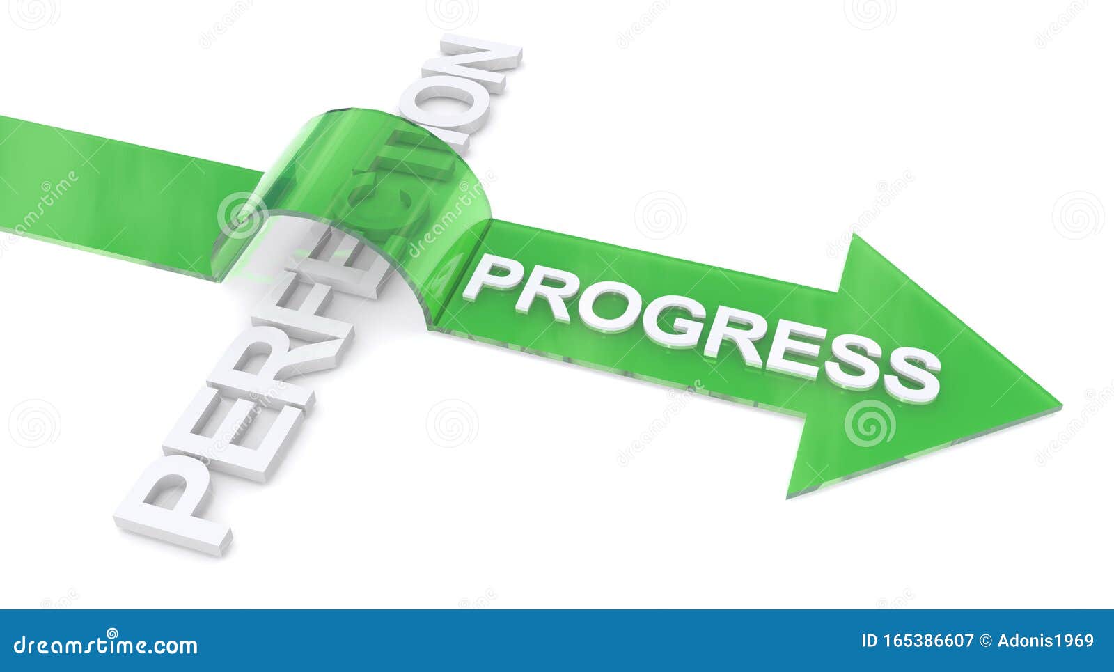 Progress over perfection stock illustration. Illustration of apply ... Progress over perfection stock illustration. Illustration of apply ...