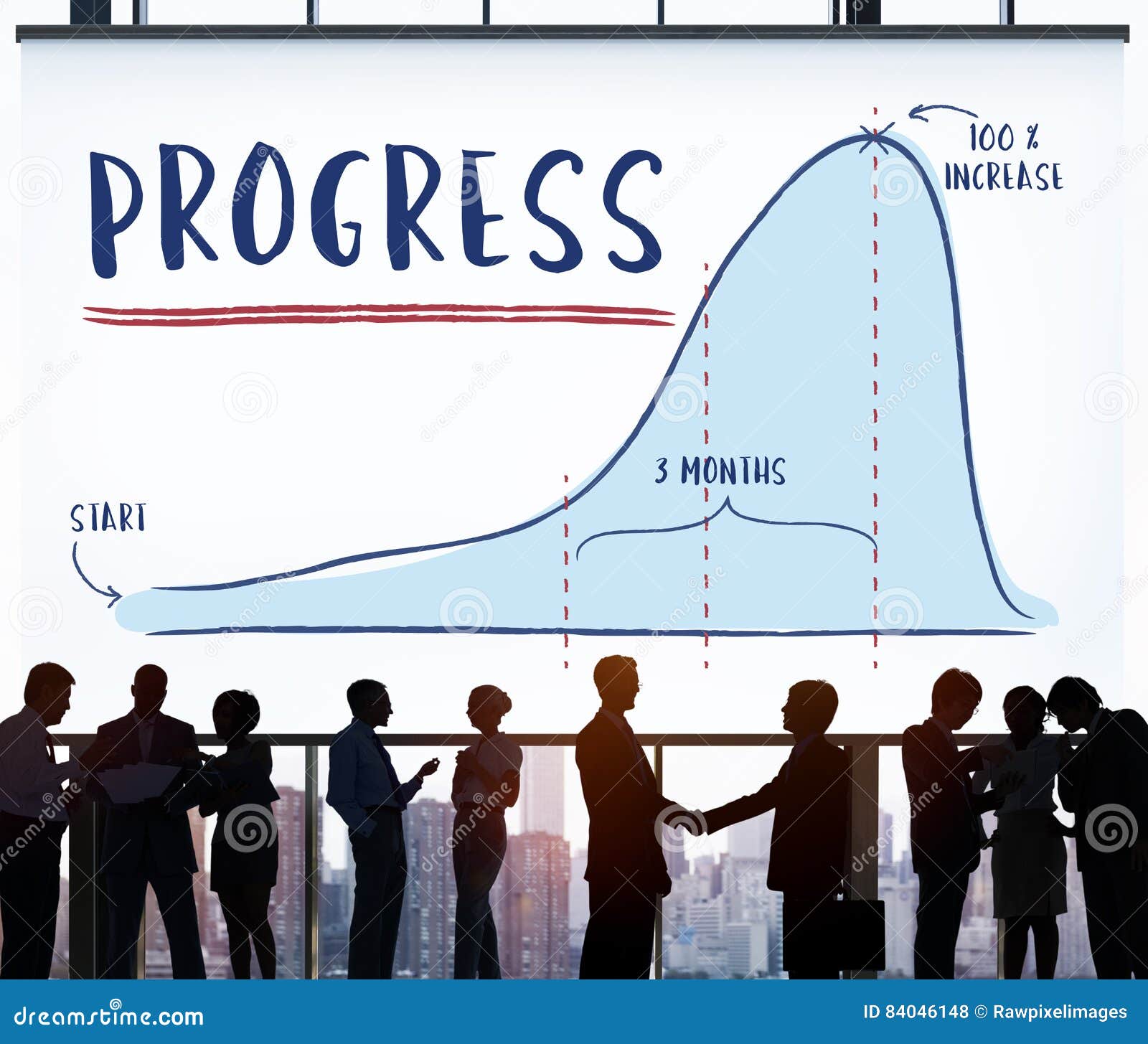 Progress Report Analytics Strategy Concept Stock Photo - Image of ...