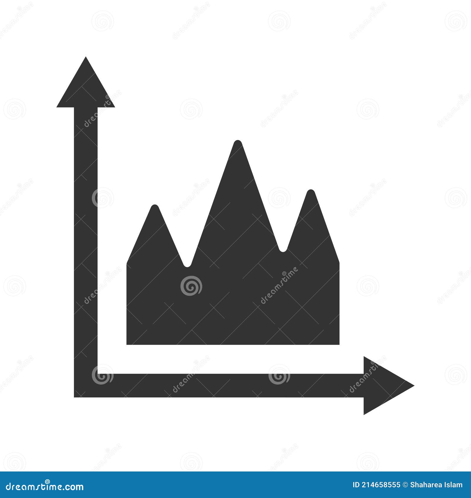 Progress report icon stock vector. Illustration of meticulously - 214658555