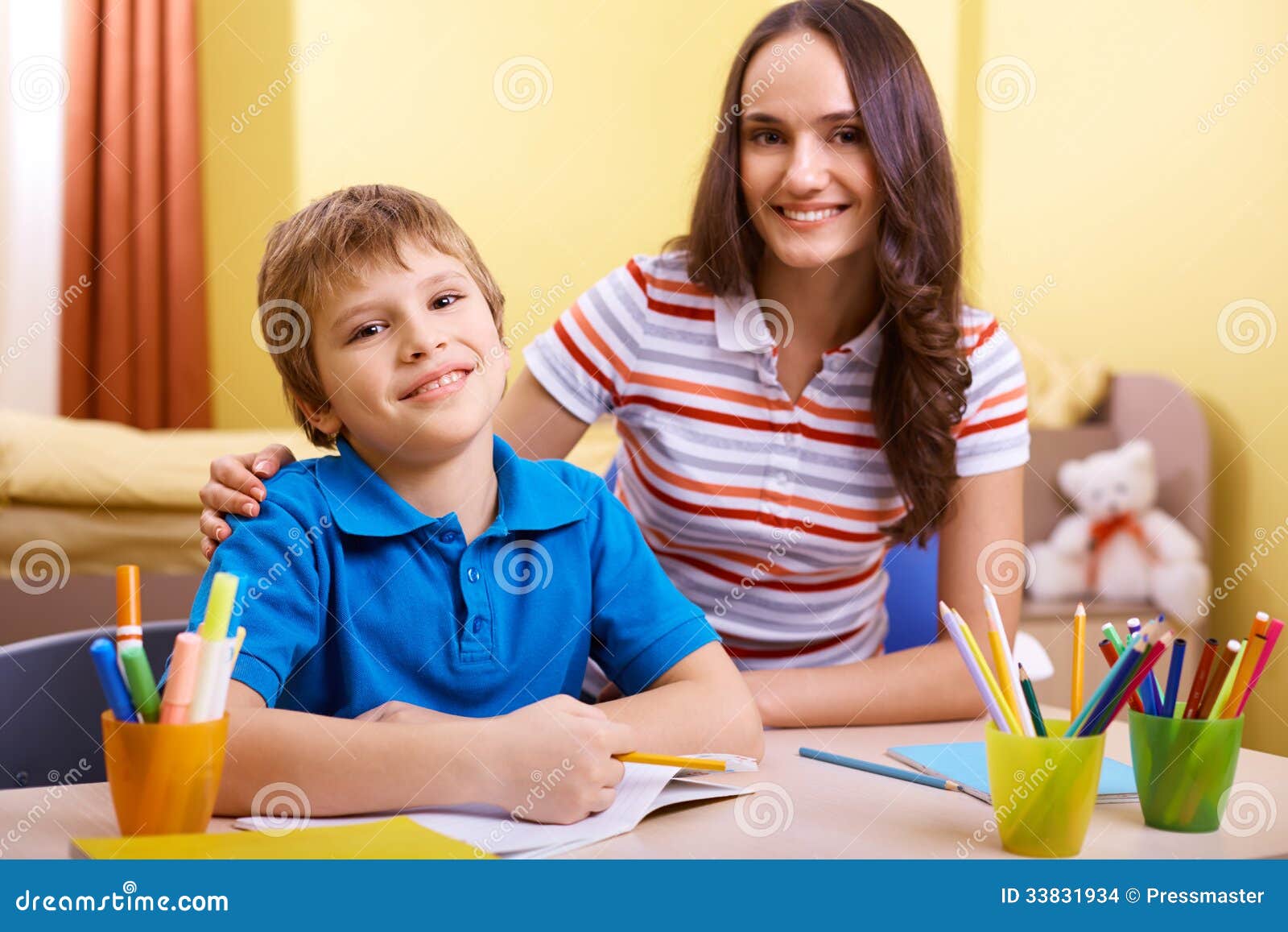 Progress in school stock photo. Image of child, group - 33831934