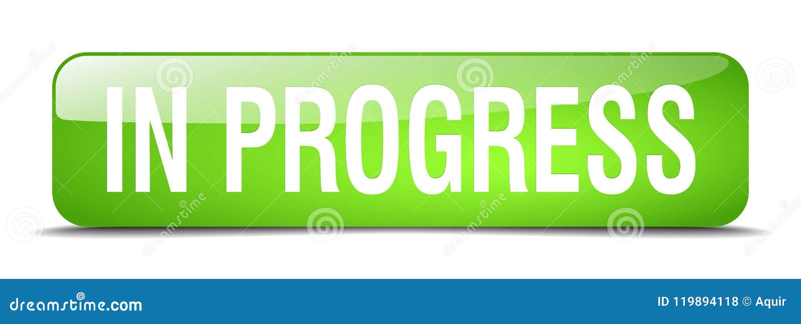 In progress button stock vector. Illustration of element - 119894118 In progress button stock vector. Illustration of element - 119894118