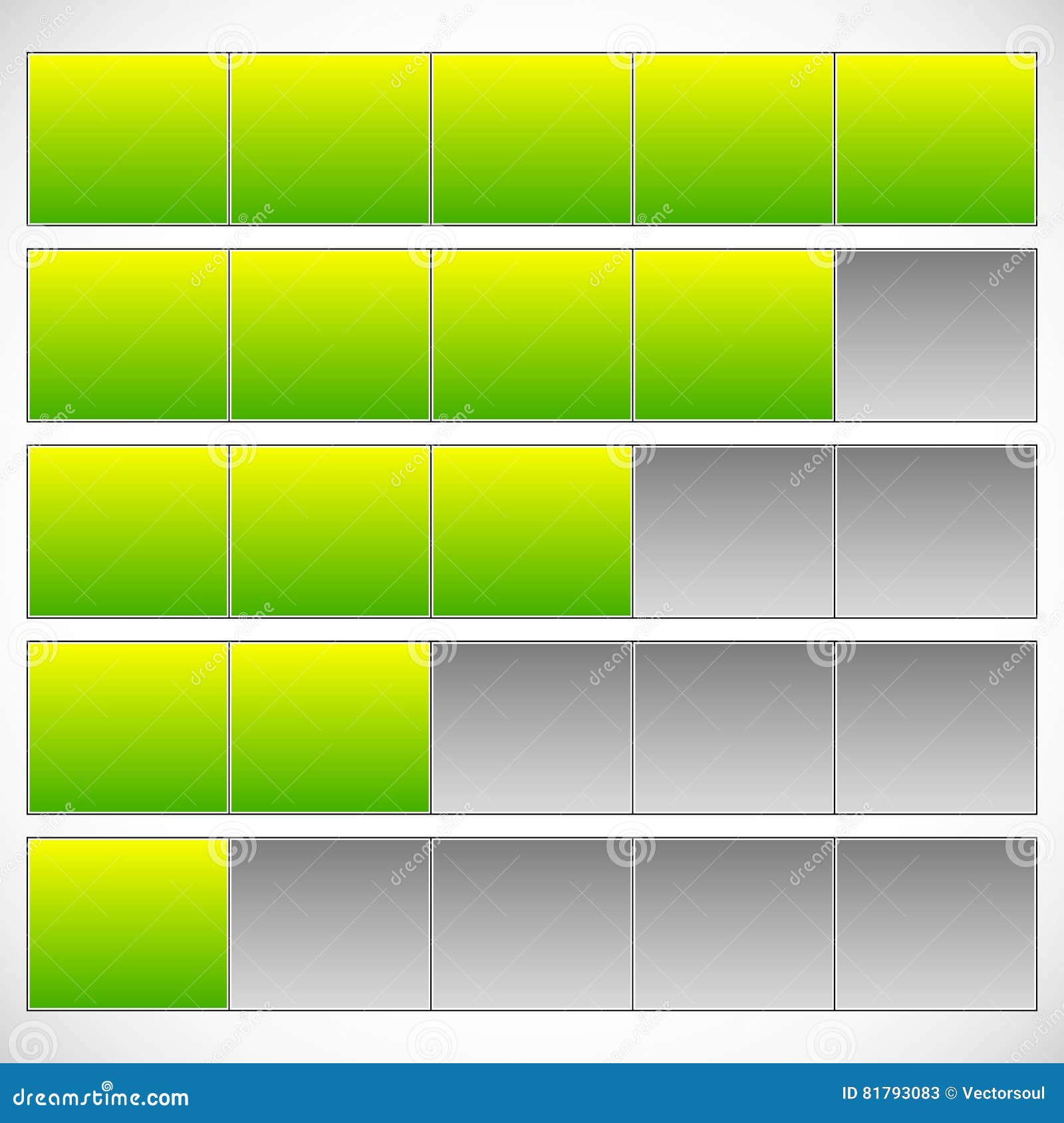 Progress, Step, Phase Indicators. Simple 5-step Progress Bars Stock ... Progress, Step, Phase Indicators. Simple 5-step Progress Bars Stock ...