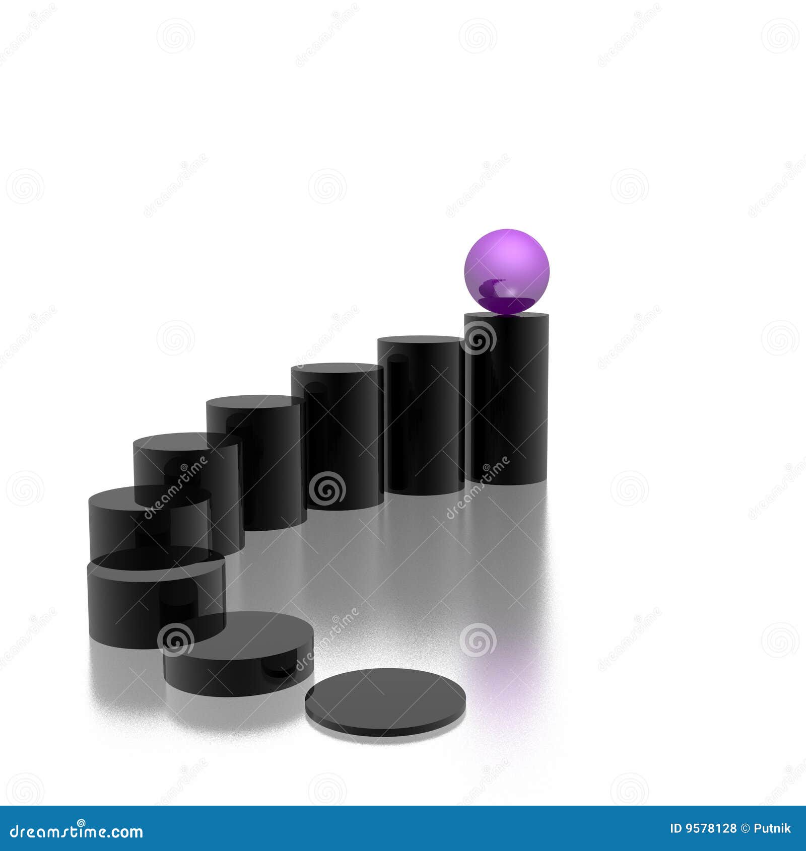 Progress symbol stock illustration. Illustration of element - 9578128