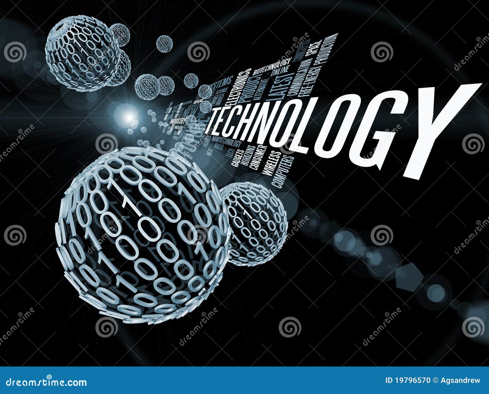 Progress of Technology stock illustration. Illustration of design ...