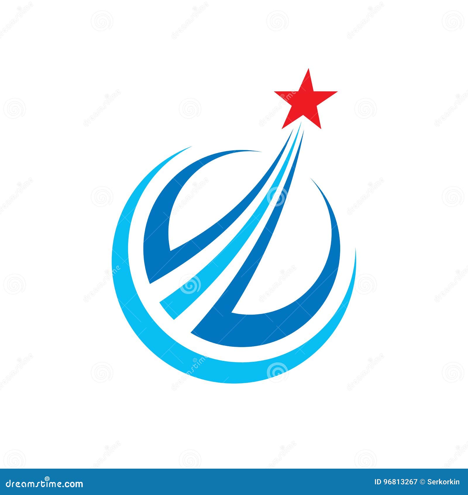 Progress - Vector Sign Template Concept Illustration. Arrow Creative ...