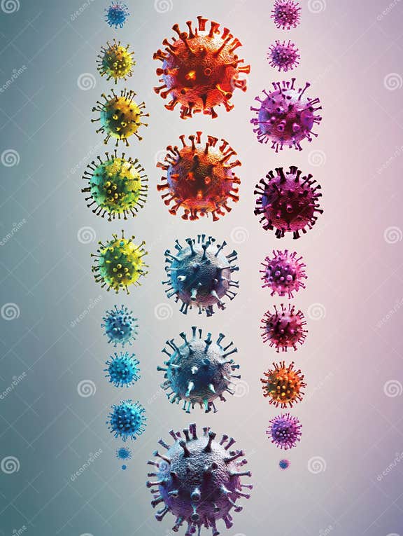 Progression of Virus Forms from Basic To Complex Illustrating Diversity ...