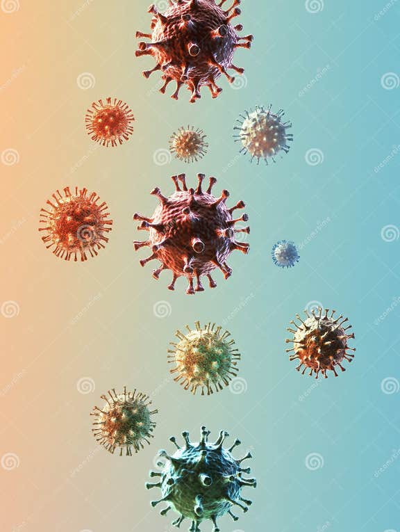 Progression of Virus Forms Illustrating Evolution from Basic Structure ...