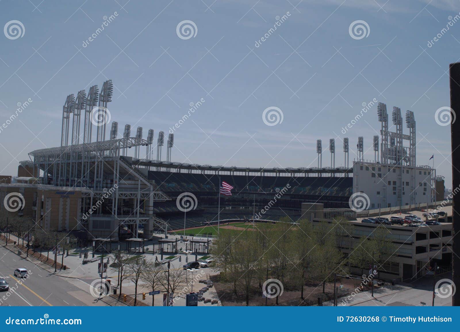 Progressive Field - Cleveland, OH Editorial Stock Photo - Image of ...