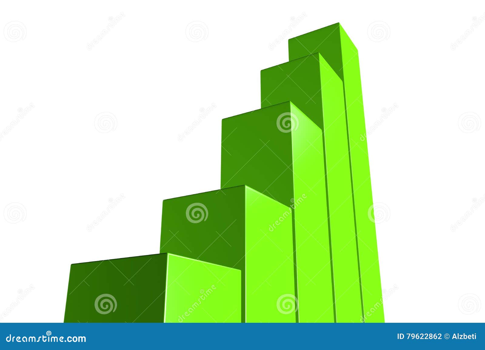 Progressive graph stock illustration. Illustration of improve - 79622862