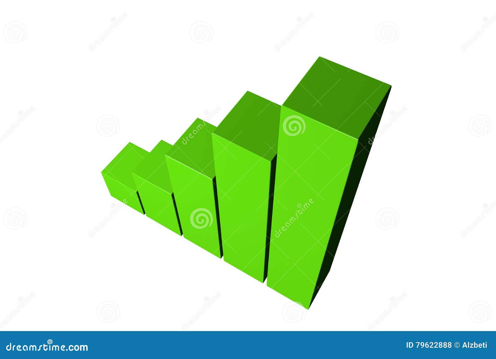 Progressive graph stock illustration. Illustration of graph - 79622888