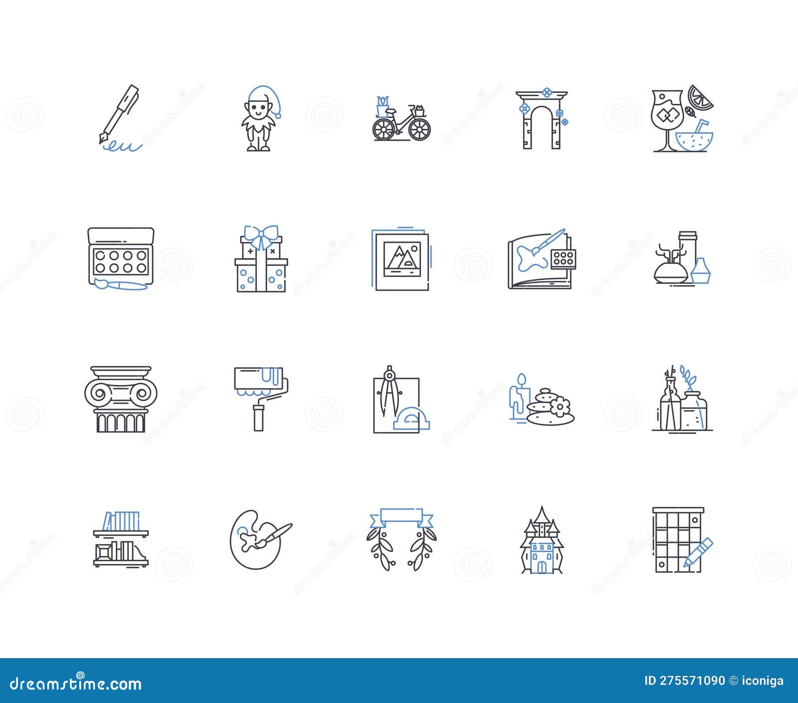 Progressive Line Icons Collection. Innovative, Forward-thinking ...