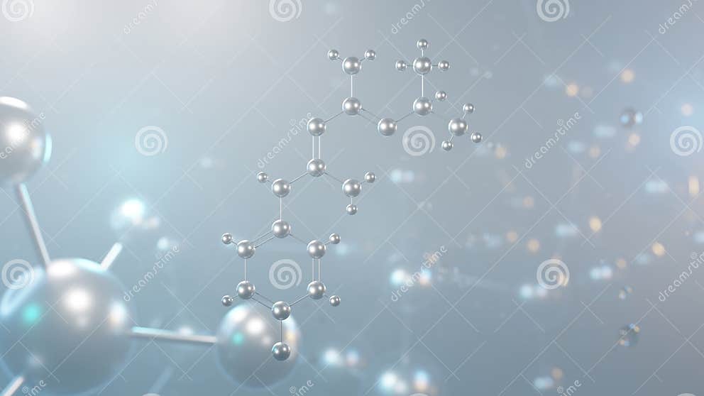 Proguanil Molecular Structure, 3d Model Molecule, Miscellaneous ...