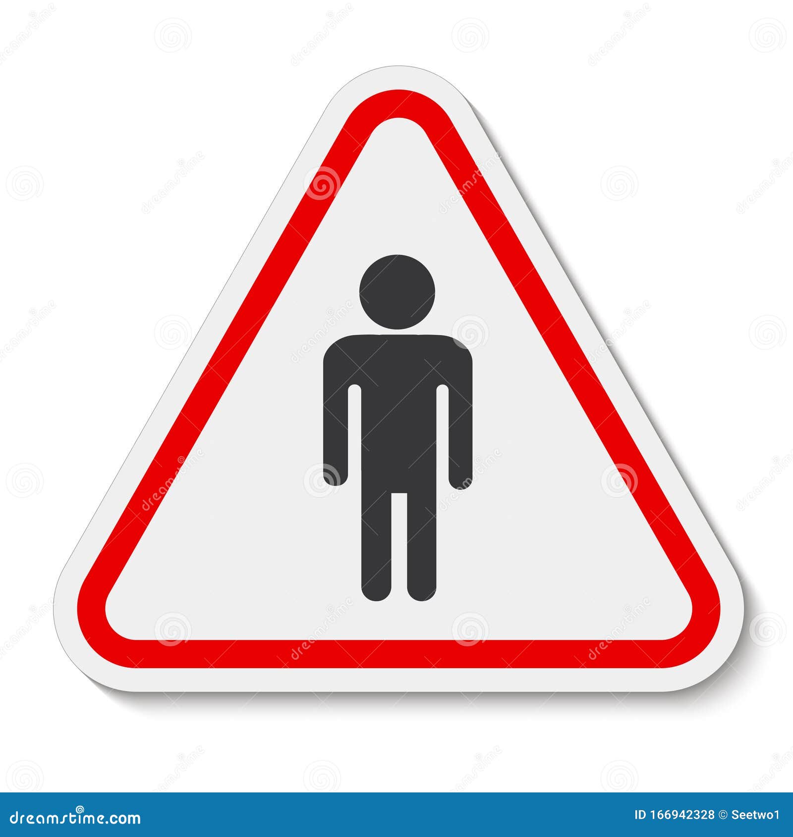 Prohibit People Allowed,Do Not Enter,No Man Entry Sign Isolate on White ...