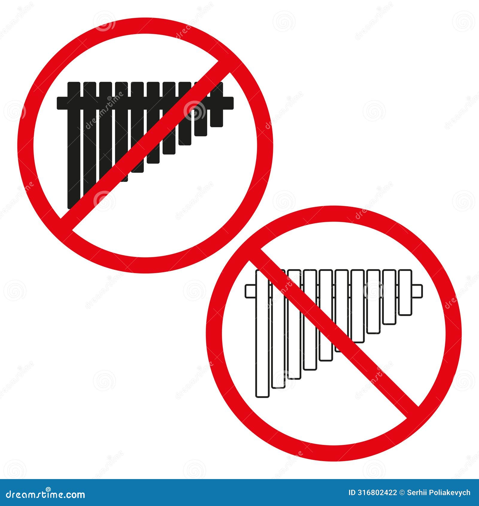 Prohibited Barcode Vector Symbol. No Scanning Allowed Sign. Red Circle ...