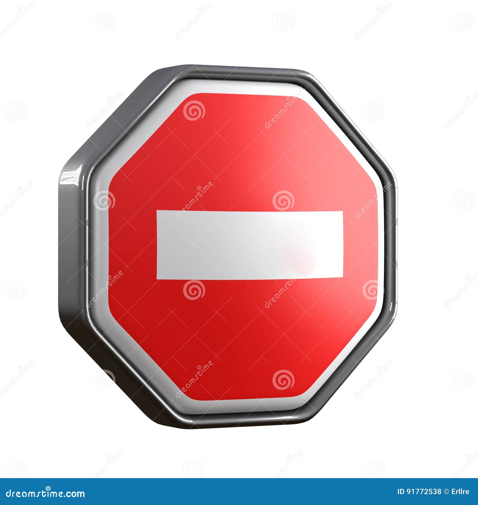 Prohibited red sign stock illustration. Illustration of stop - 91772538
