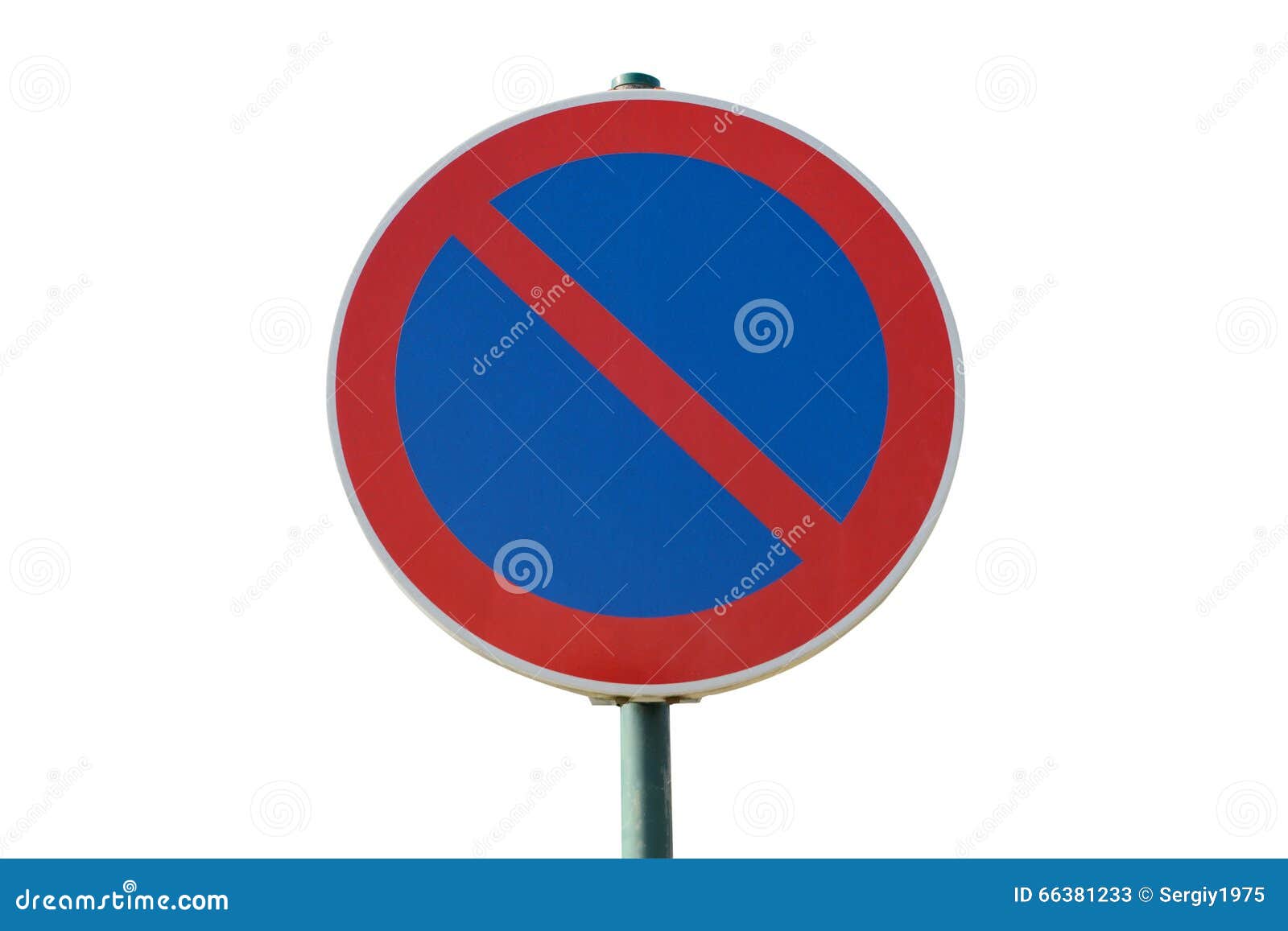 Prohibited Road Sign Stop Isolated on a White Background Stock Image ...