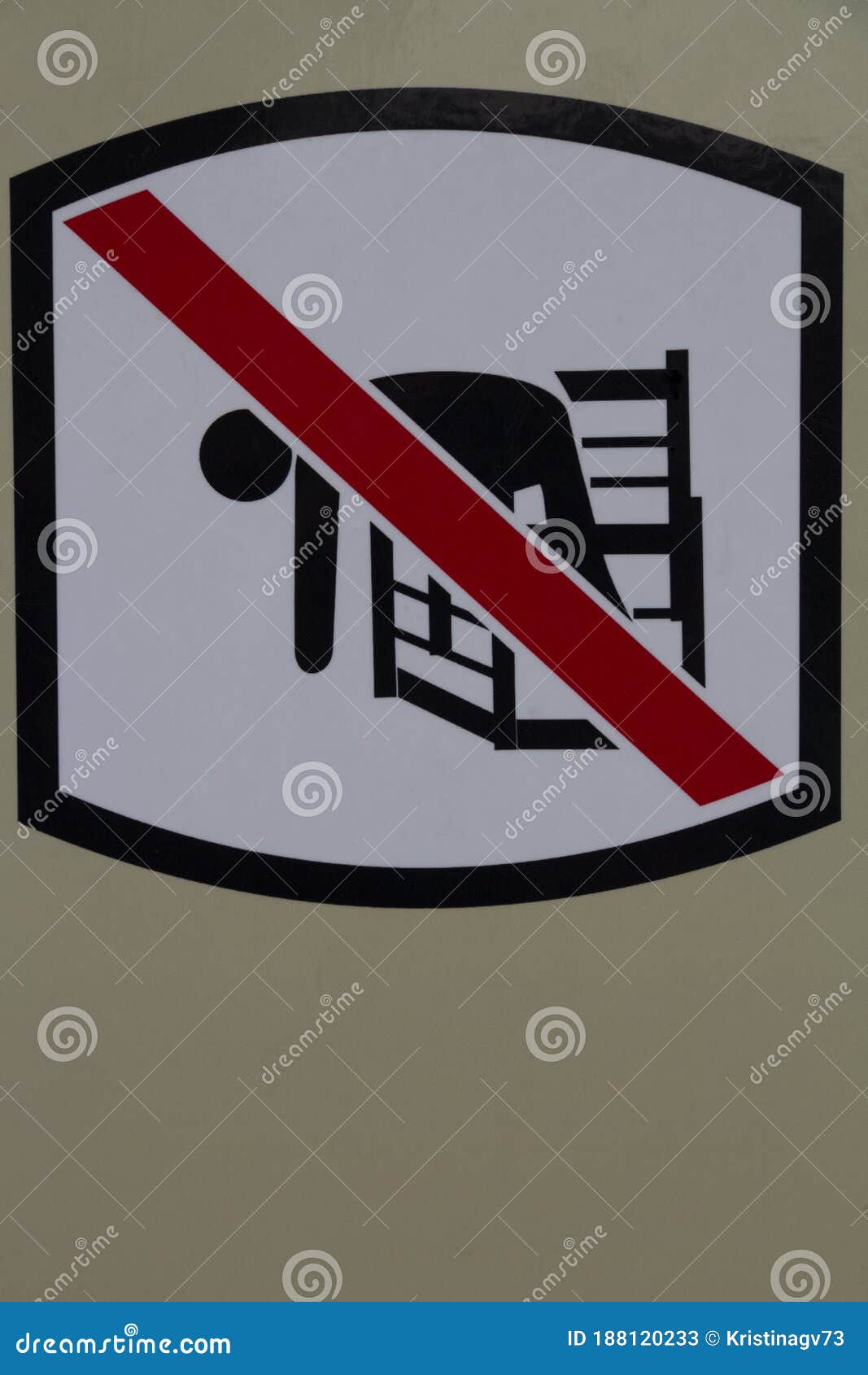 Prohibited Sign - What is Forbidden To Do Stock Image - Image of ...