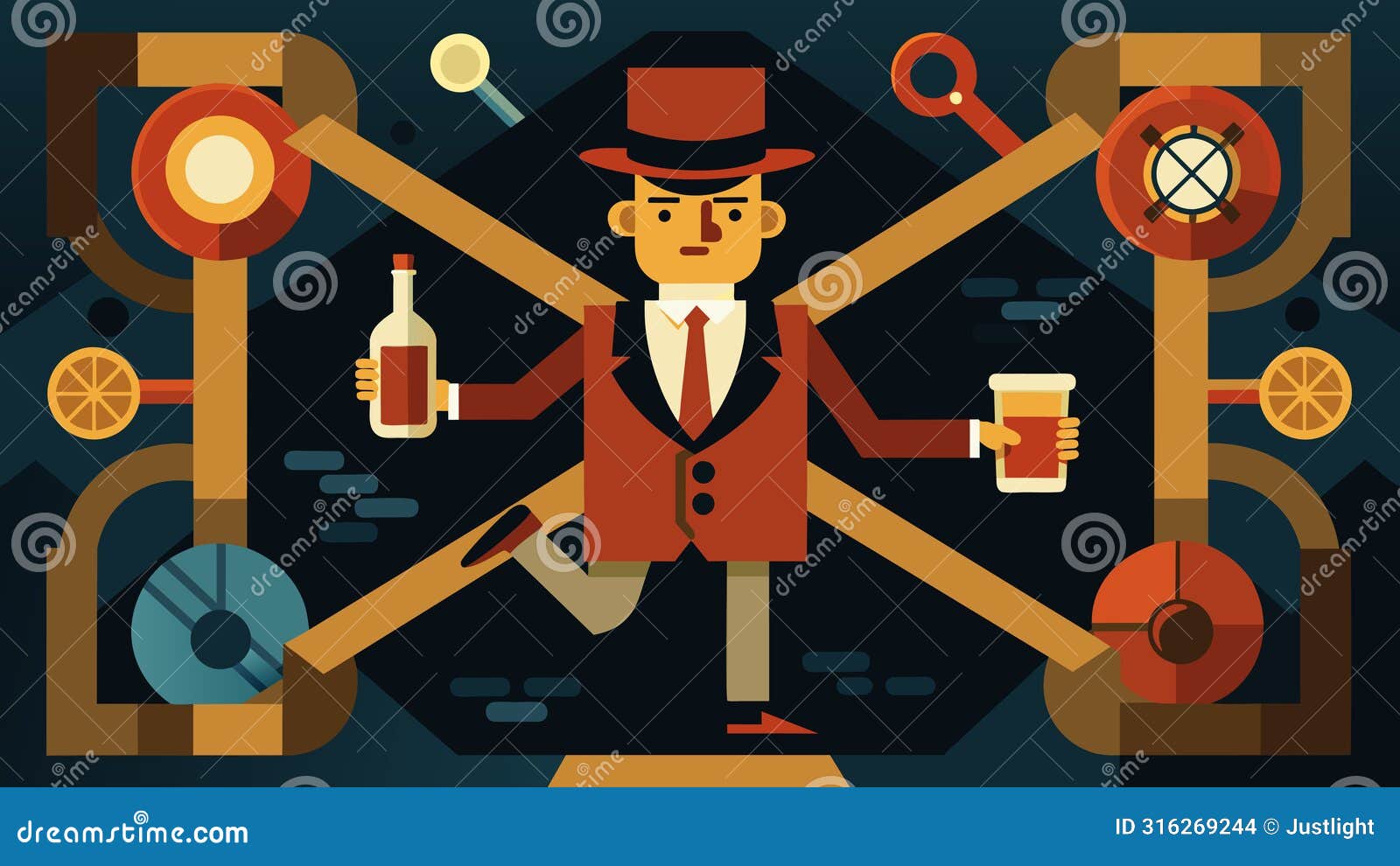 Bootlegging Cartoons, Illustrations & Vector Stock Images - 117 ...
