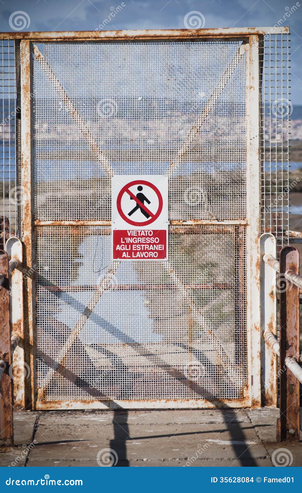 Prohibition of entry stock photo. Image of prohibition - 35628084
