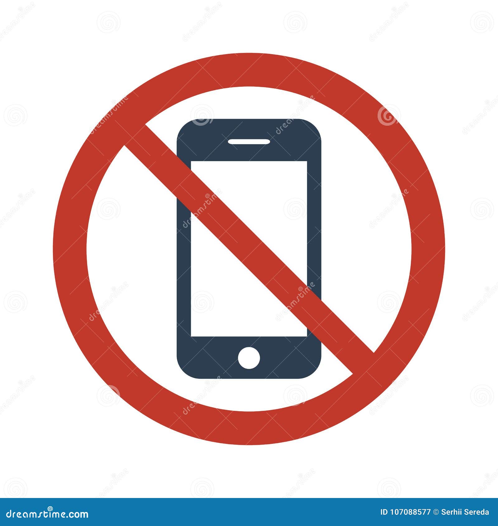 Prohibition No Photo Sign Illustration Stock Illustration ...