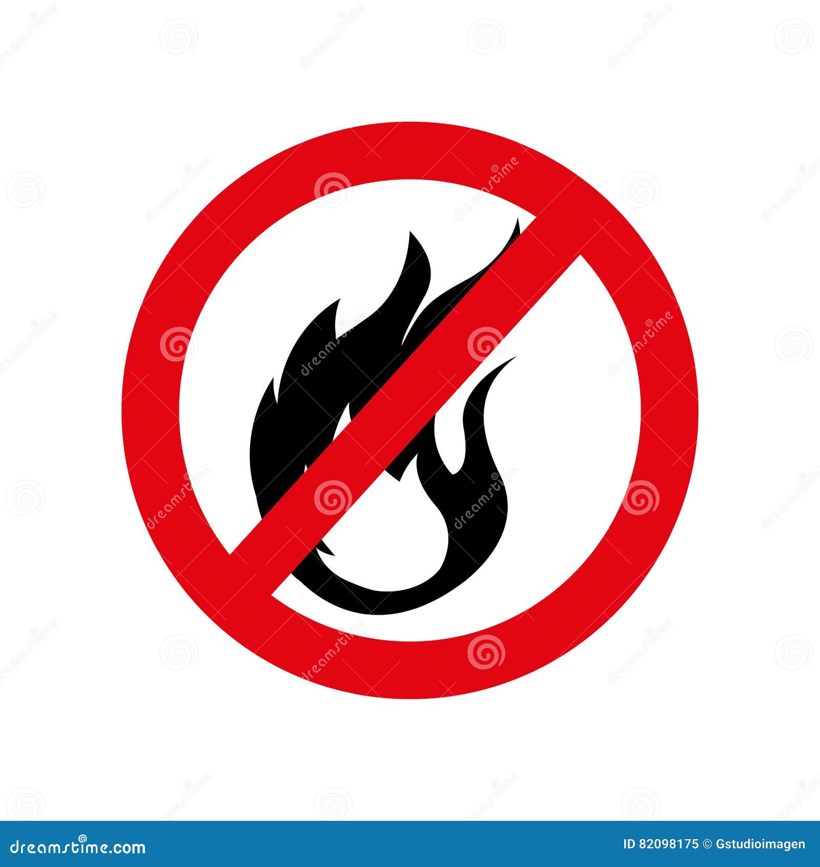 Prohibition Sign Isolated Icon Stock Vector - Illustration of ...