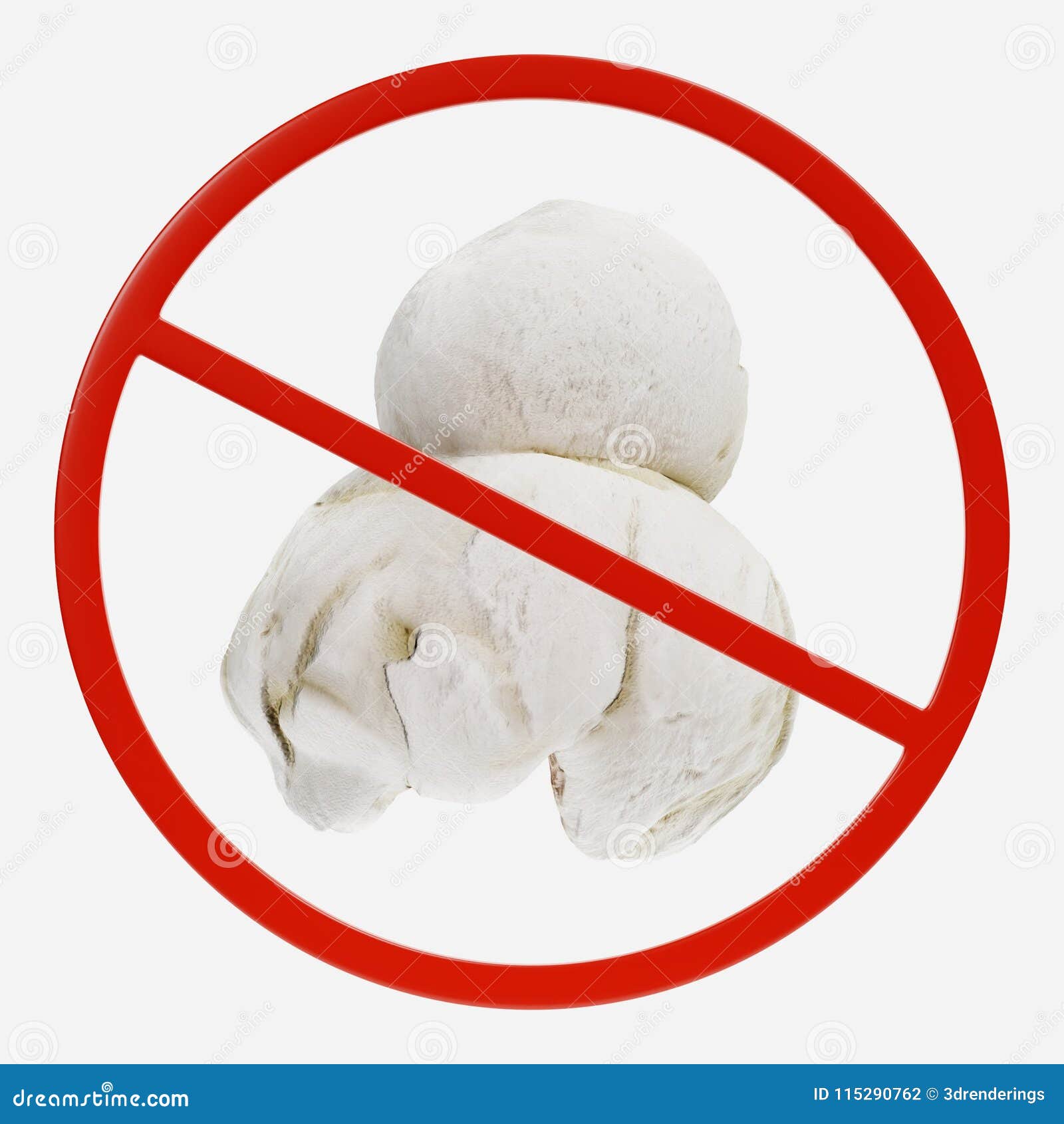 Prohibition Sign with Popcorn Stock Illustration - Illustration of corn ...