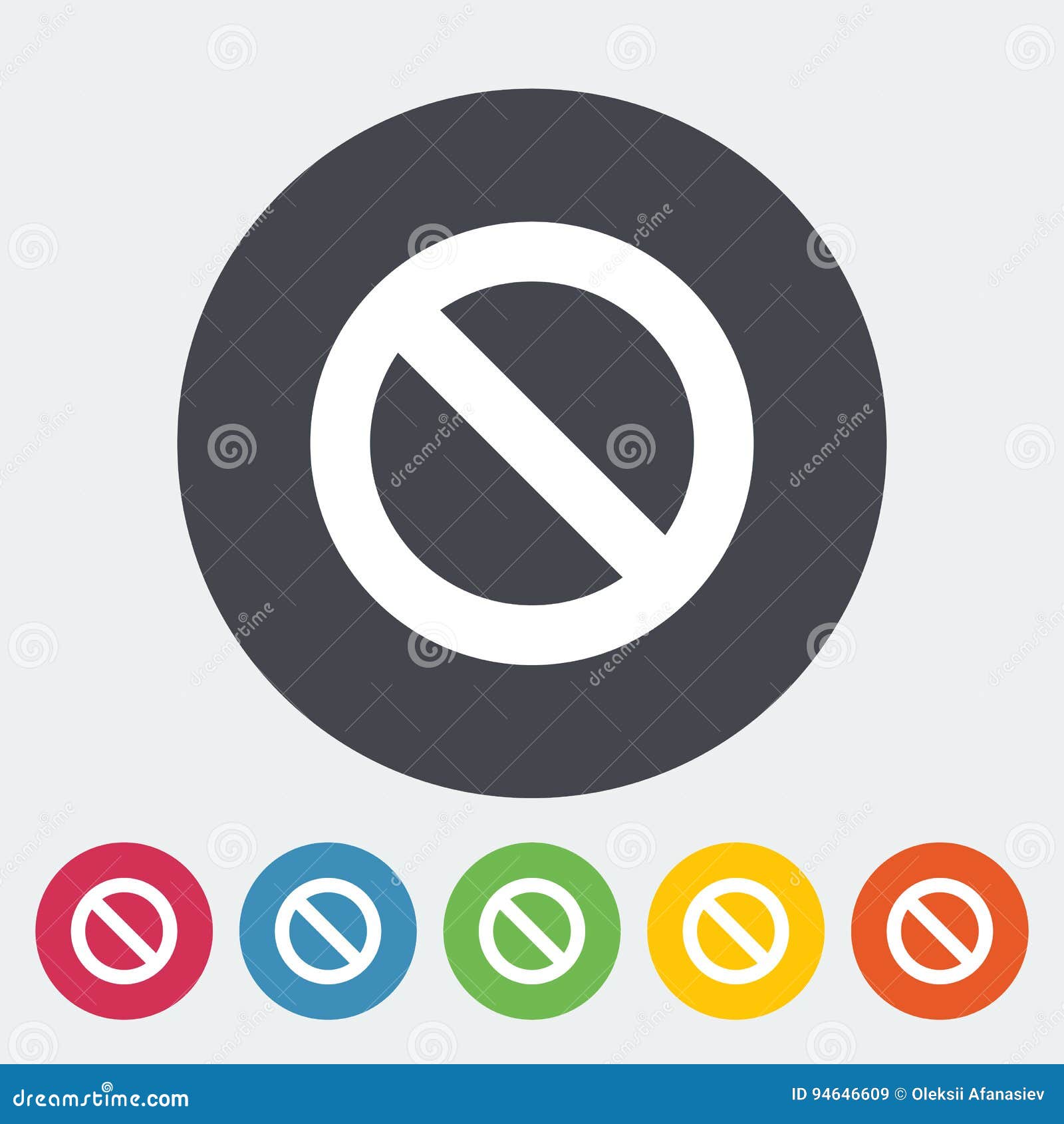 Prohibition Of Single-use Plastic. Disposable Plastic. No Symbol. Icon ...