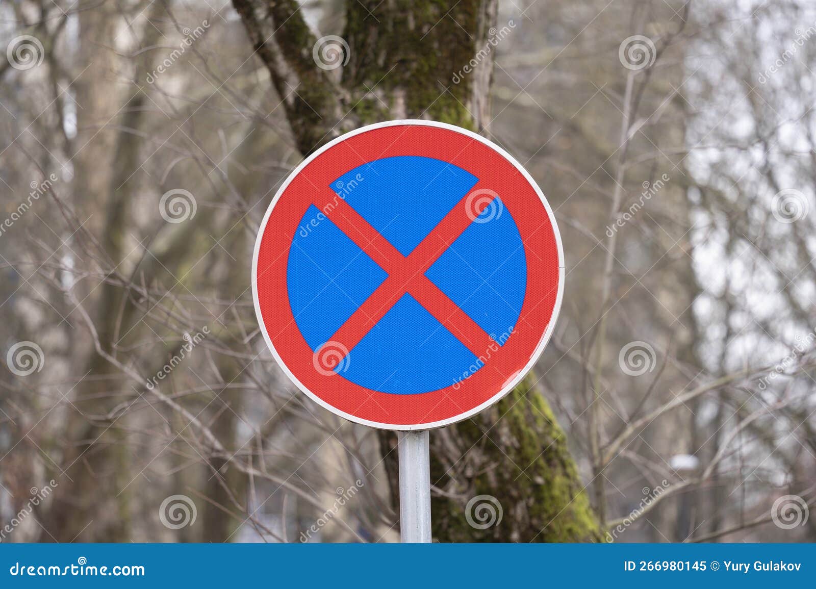 Prohibition Signs and Barriers. Stop and Prohibited Stock Image - Image ...