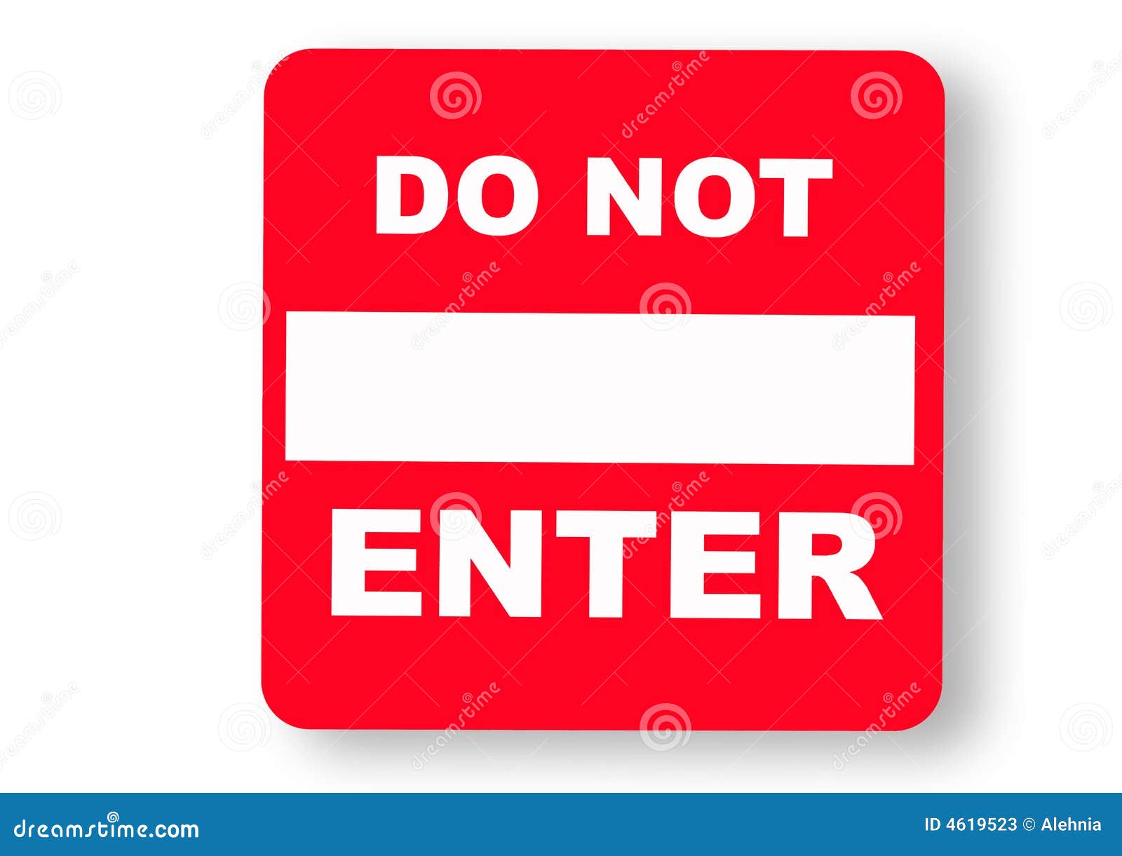 Prohibitive caution sign stock illustration. Illustration of object ...