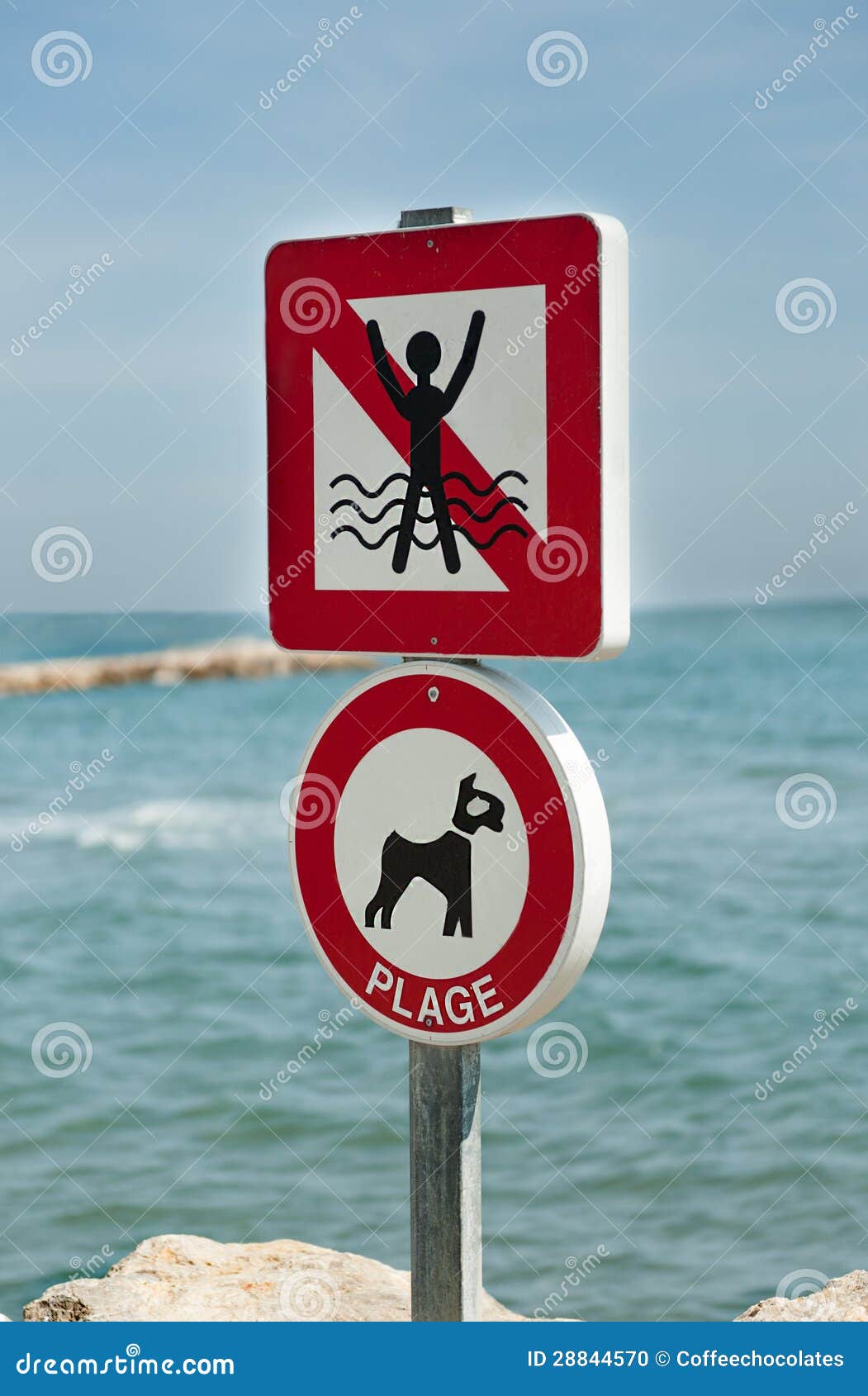 Prohibitory stock photo. Image of white, environmental - 28844570