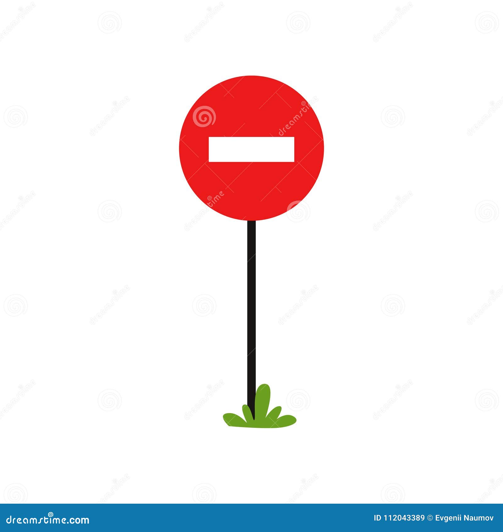 Red rectangle traffic sign - righttool