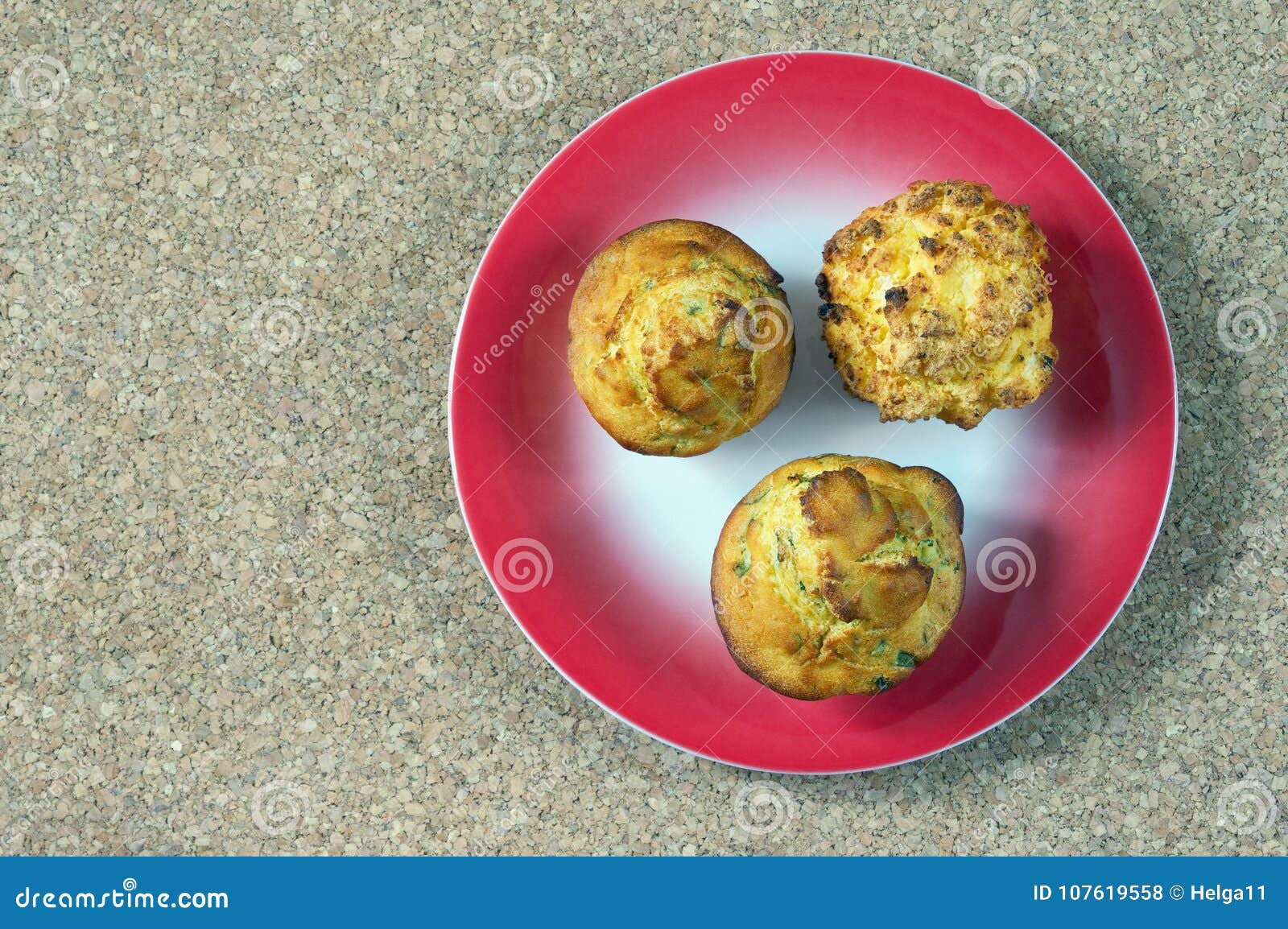 Proja - Bread from Corn - on Red Plate Stock Photo - Image of edible ...