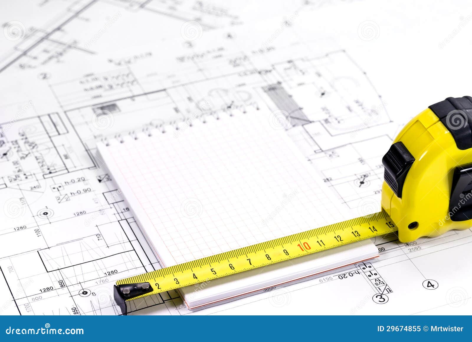 Project stock image. Image of dimensions, blueprint, project - 29674855