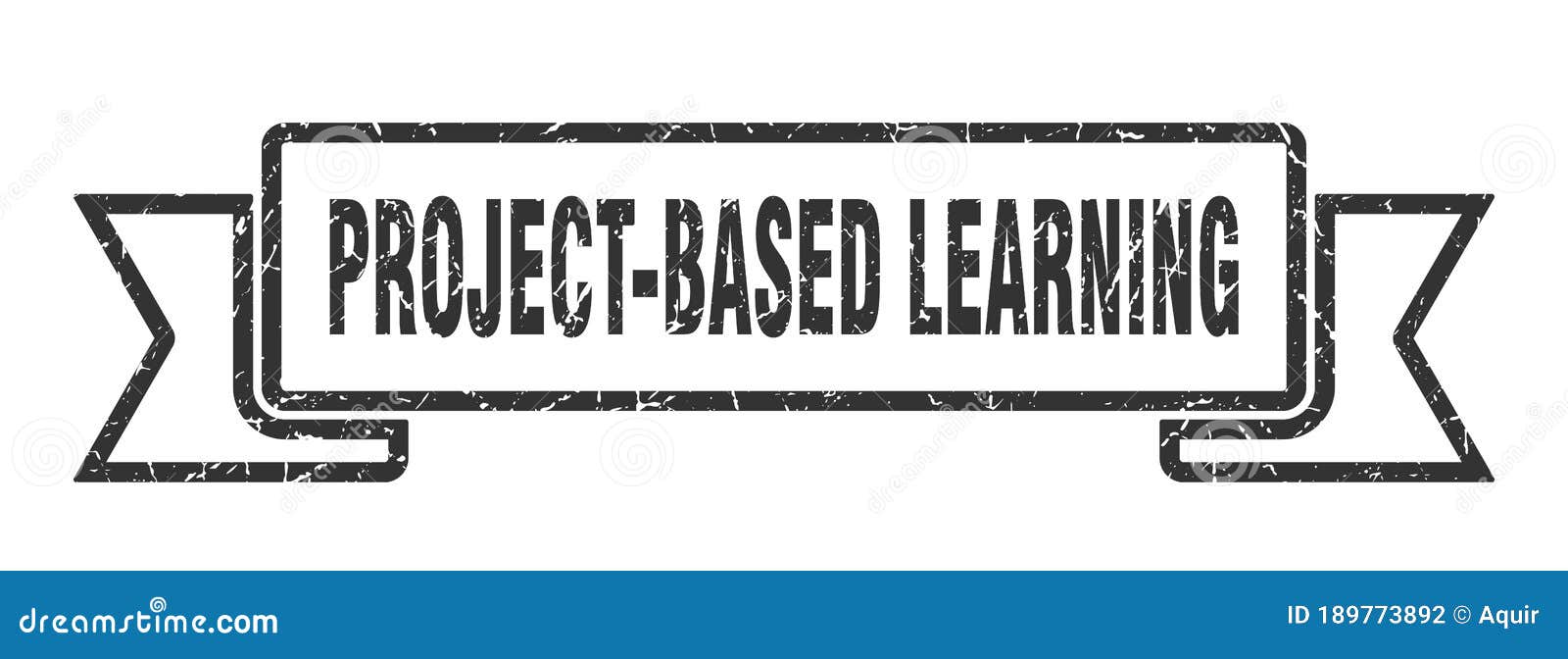 Project-based Learning Ribbon. Project-based Learning Grunge Band Sign ...