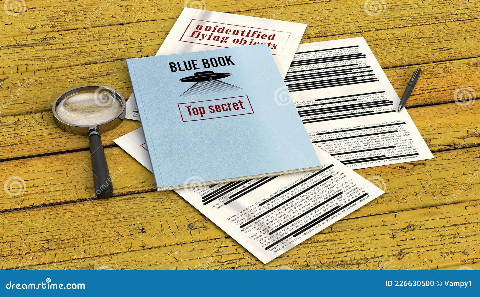 Project Blue Book. Ufo. Declassified Documents and Files, Top Secret ...