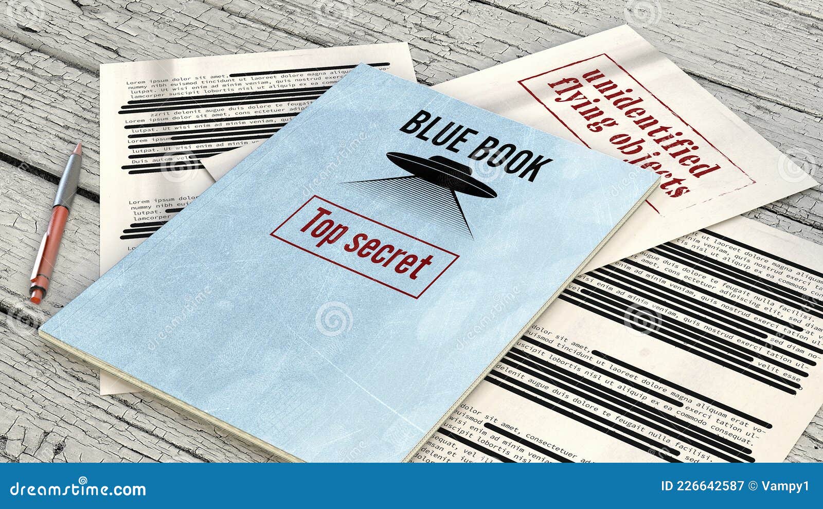 Project Blue Book. Ufo. Declassified Documents and Files, Top Secret ...