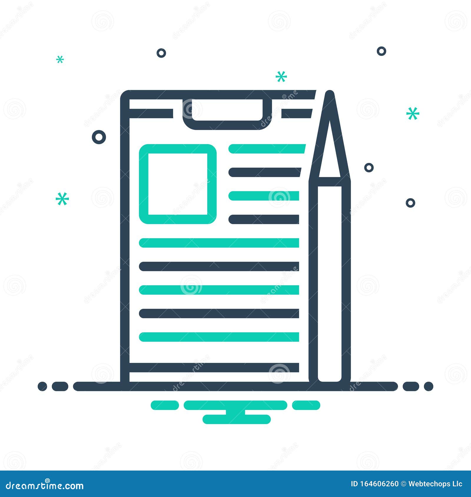 Mix Icon for Project Briefing, Briefing and Discussion Stock ...