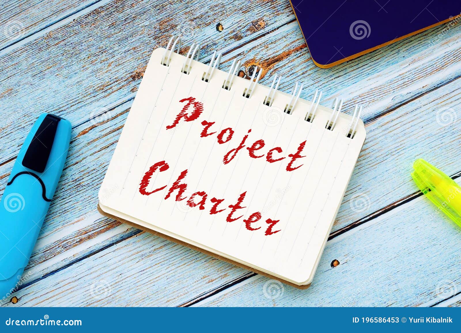 Project Charter Sign on the Sheet Stock Image - Image of email, text ...