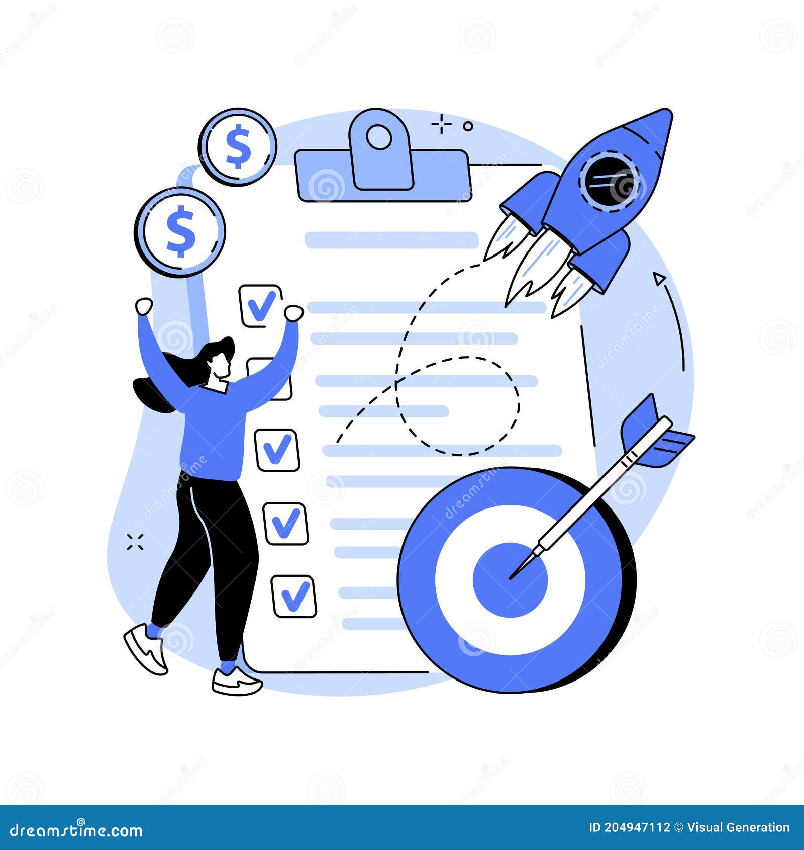 Project Closure Abstract Concept Vector Illustration. Stock Vector ...
