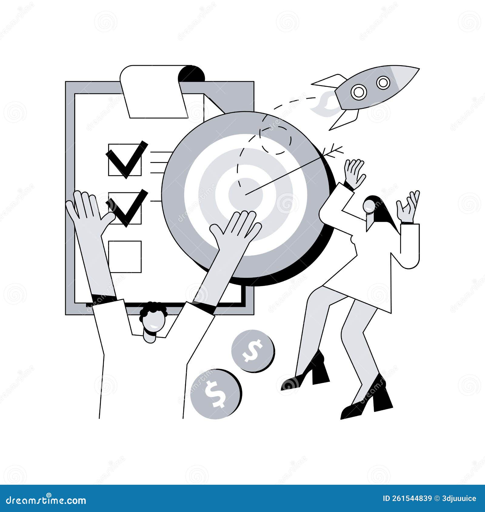 Project Closure Abstract Concept Vector Illustration. Stock Vector ...
