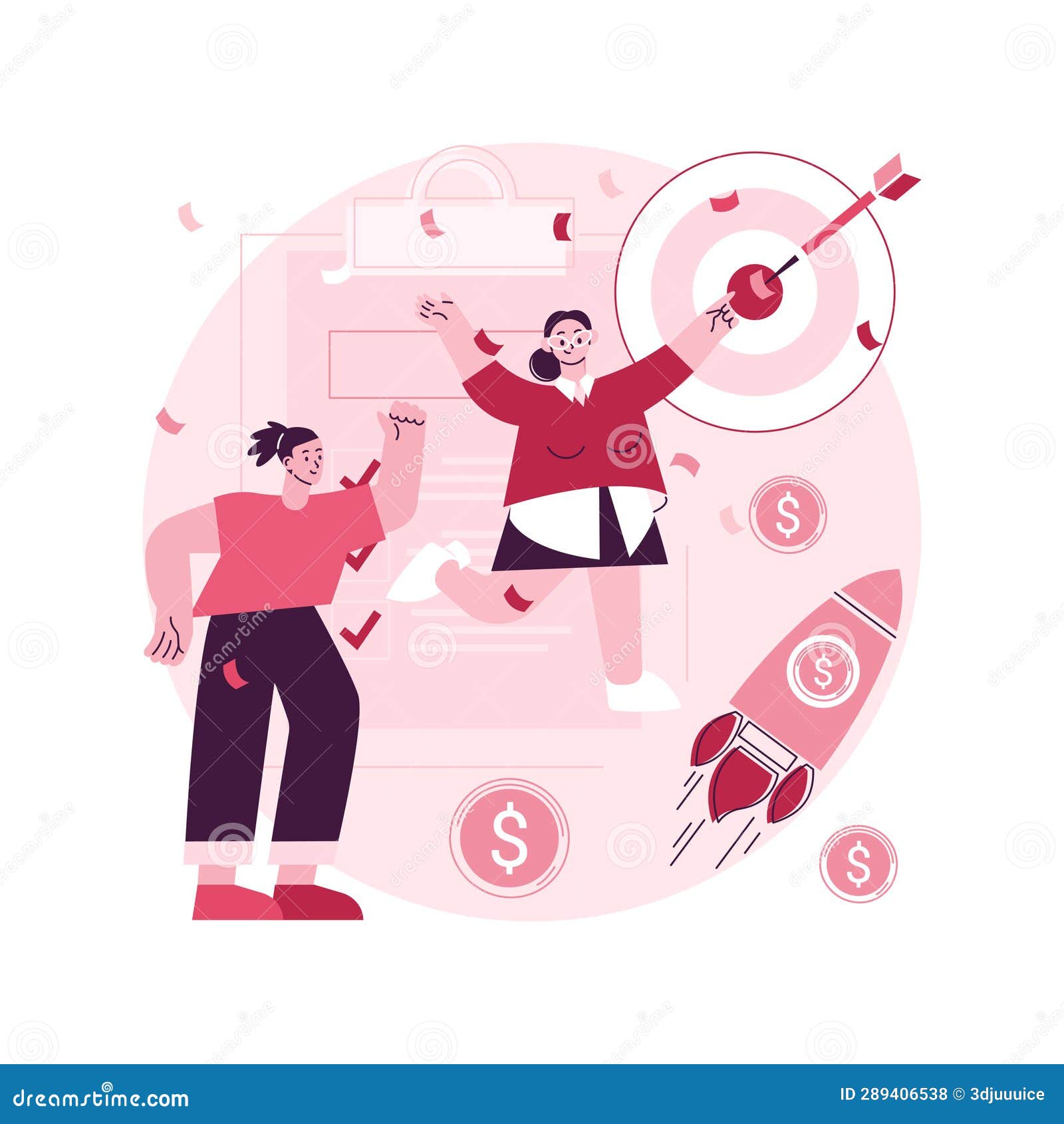 Project Closure Abstract Concept Vector Illustration. Stock Vector ...