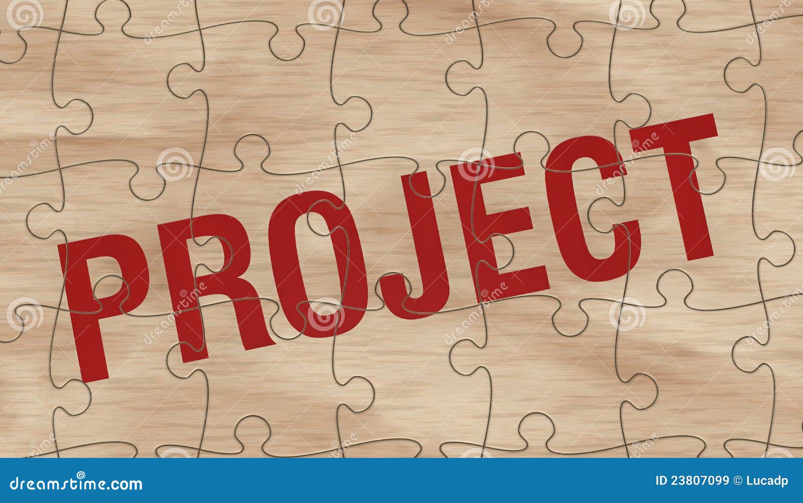 Project concept stock illustration. Illustration of mosaic - 23807099