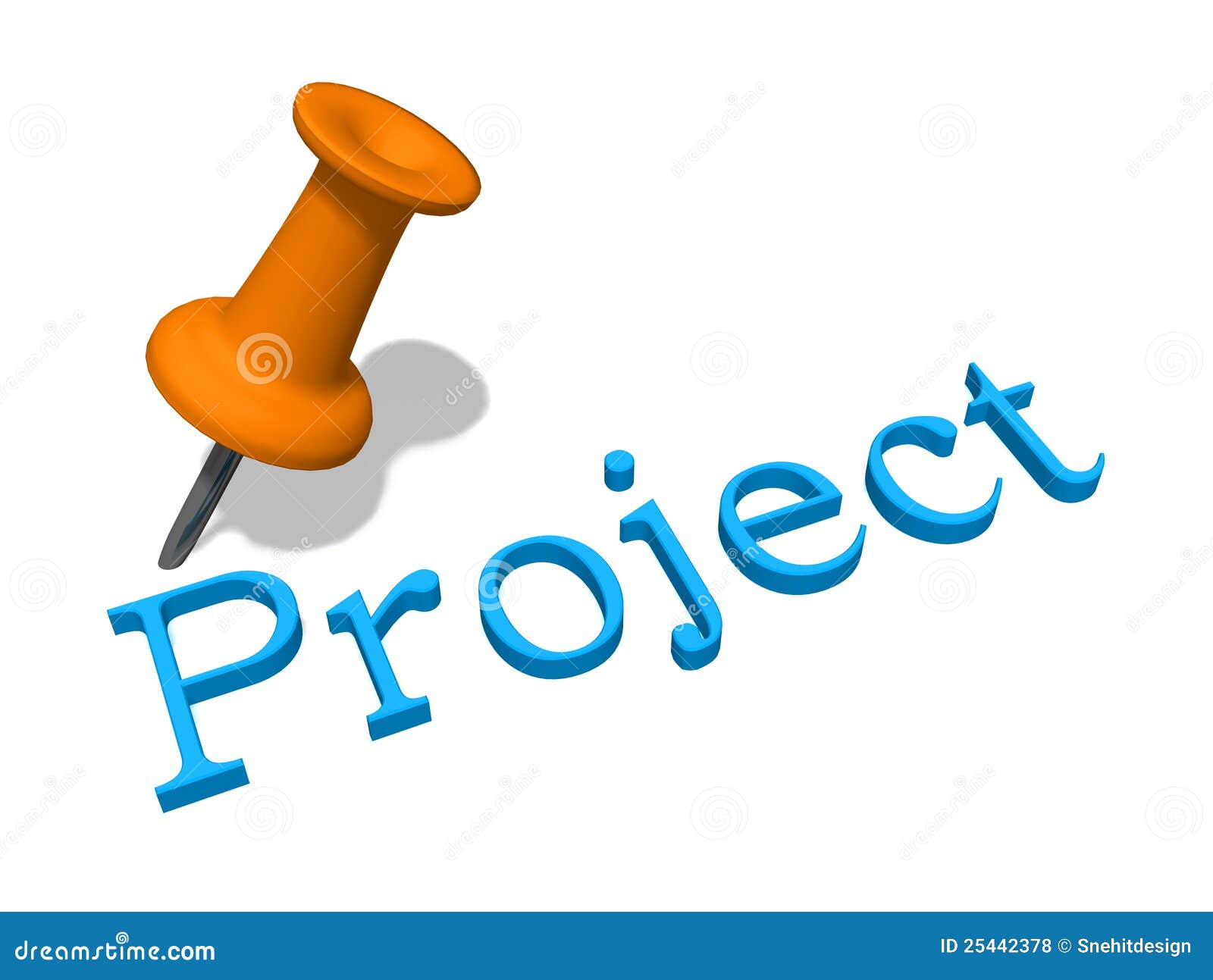 Project concept stock illustration. Illustration of management - 25442378