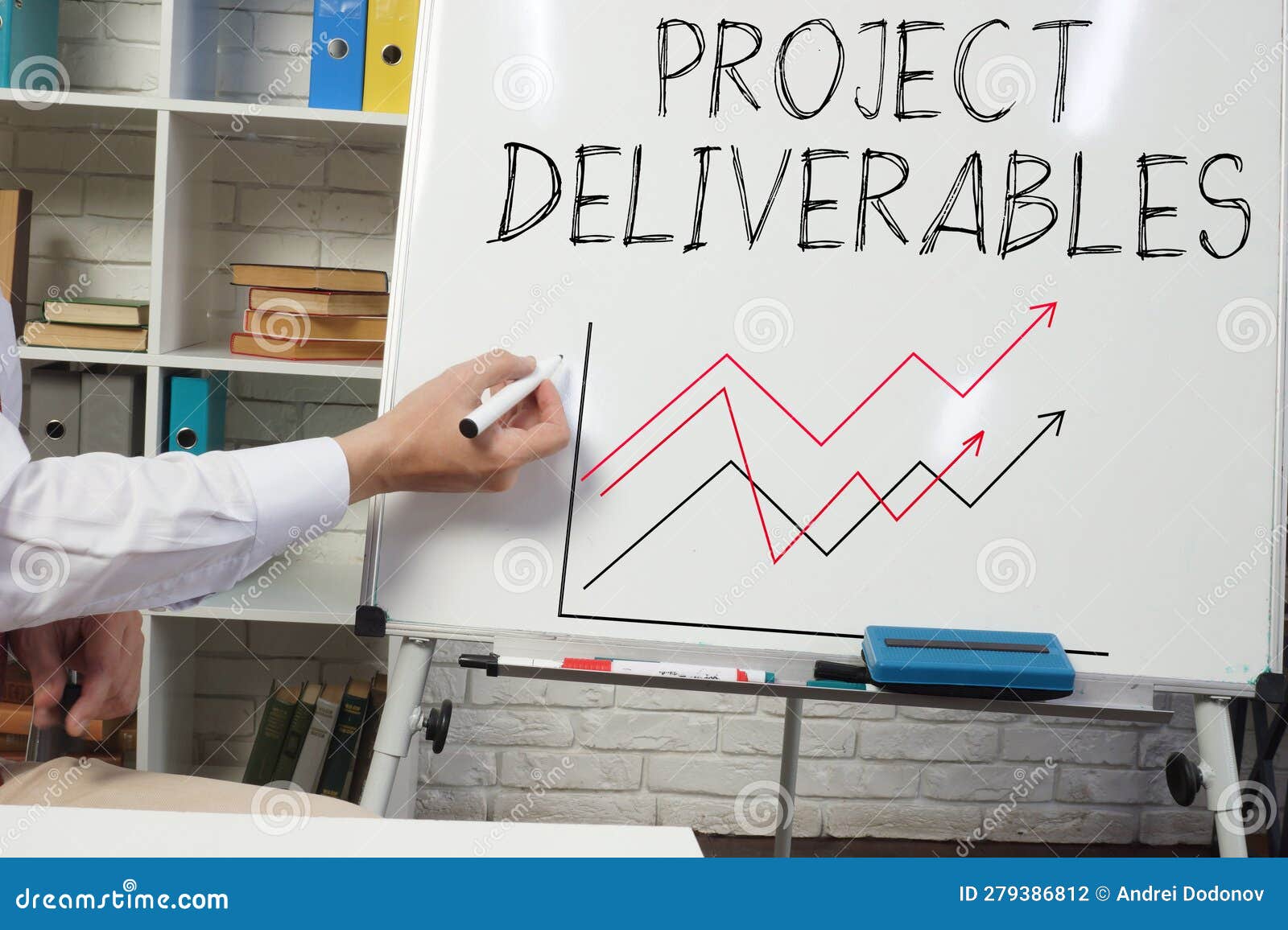 Project Deliverables are Shown Using the Text and Picture of the Graph ...