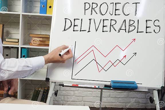 Project Deliverables are Shown Using the Text and Picture of the Graph ...
