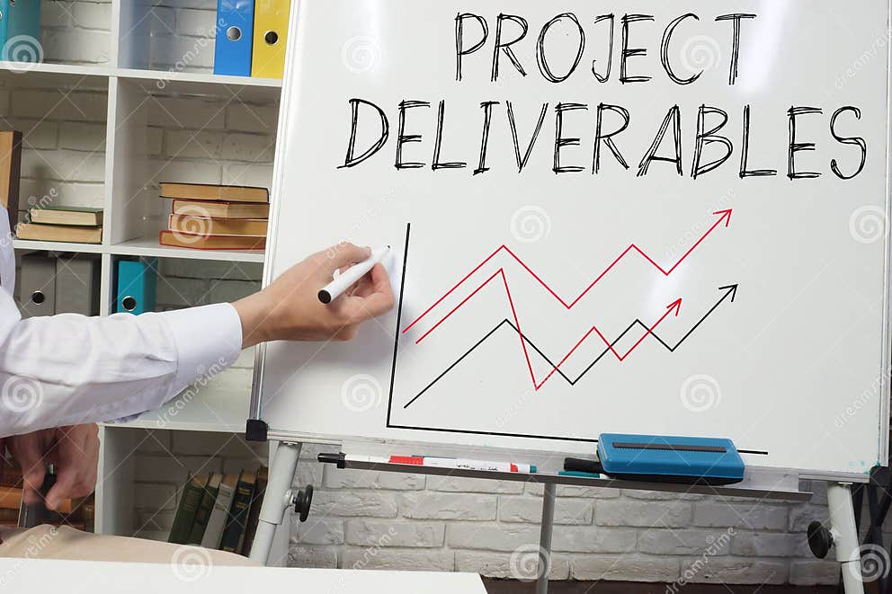 Project Deliverables are Shown Using the Text and Picture of the Graph ...