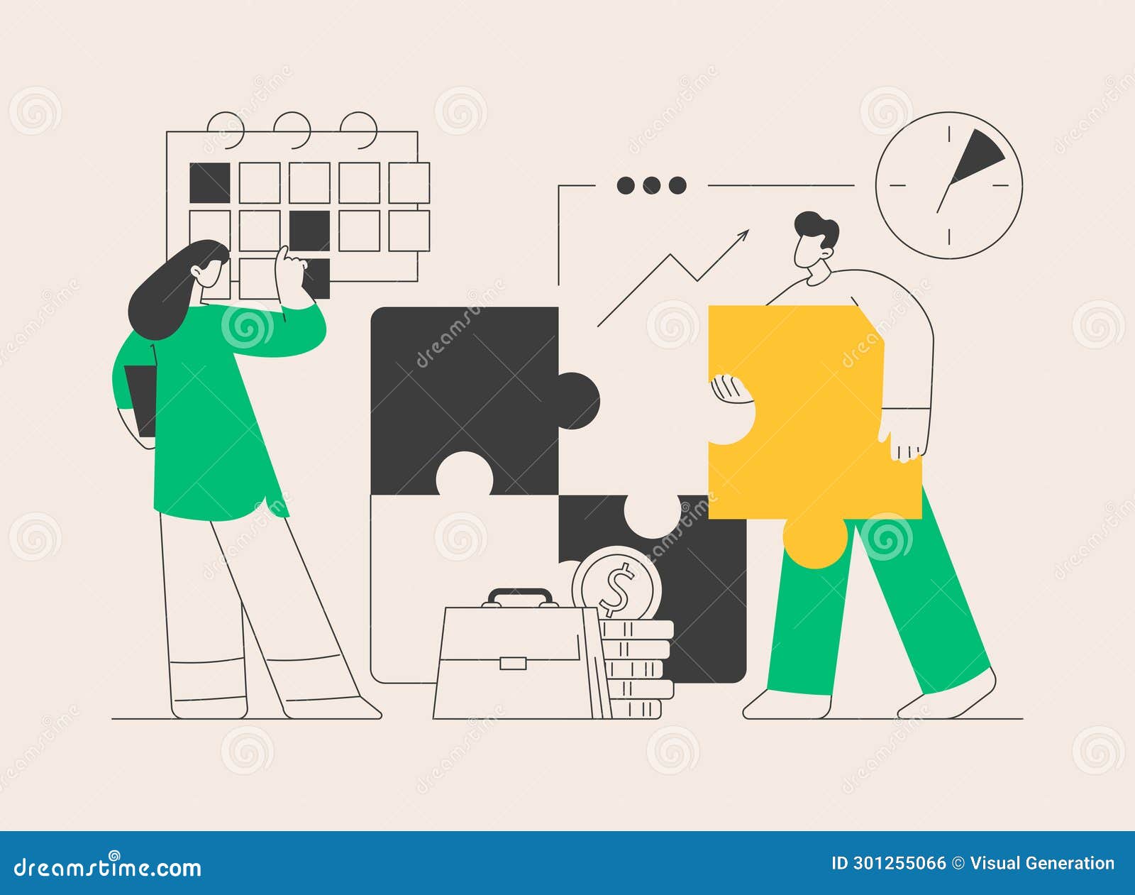 Project Delivery Abstract Concept Vector Illustration. Stock Vector ...