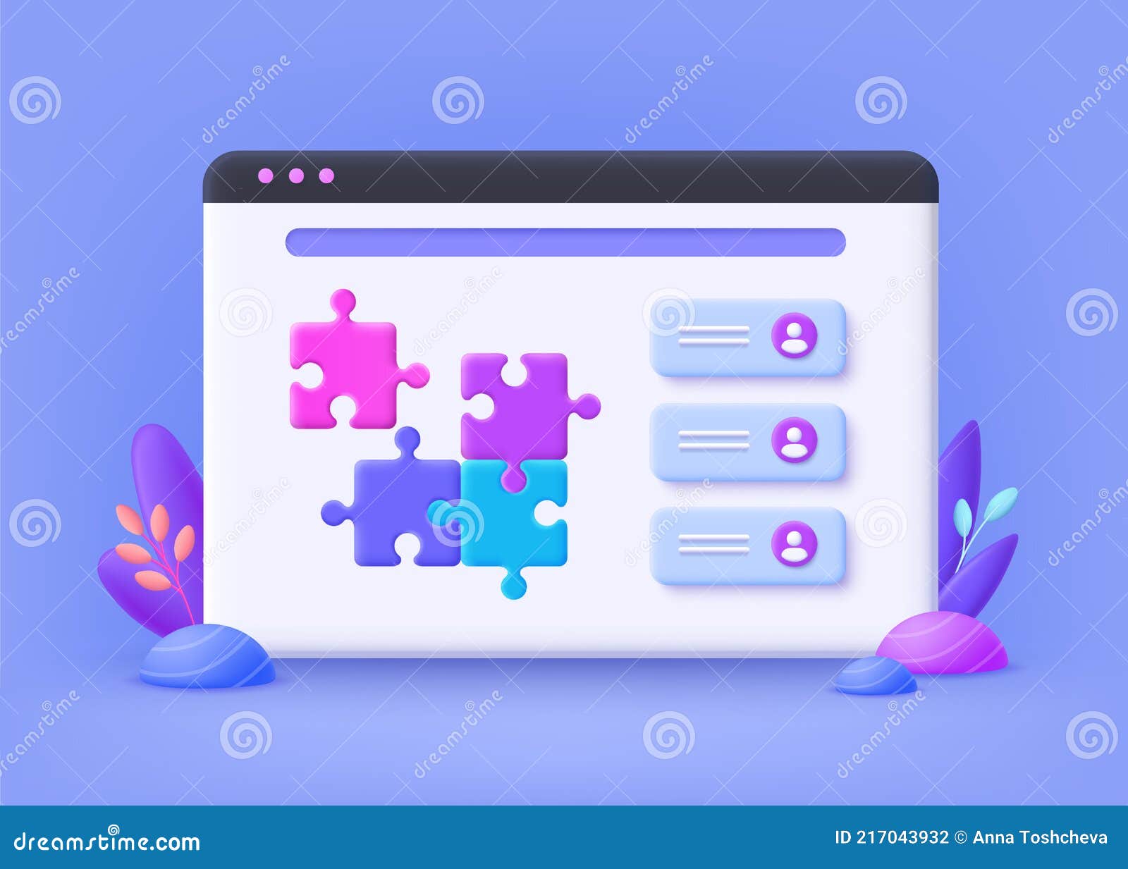 Project delivery concept. stock vector. Illustration of planning ...