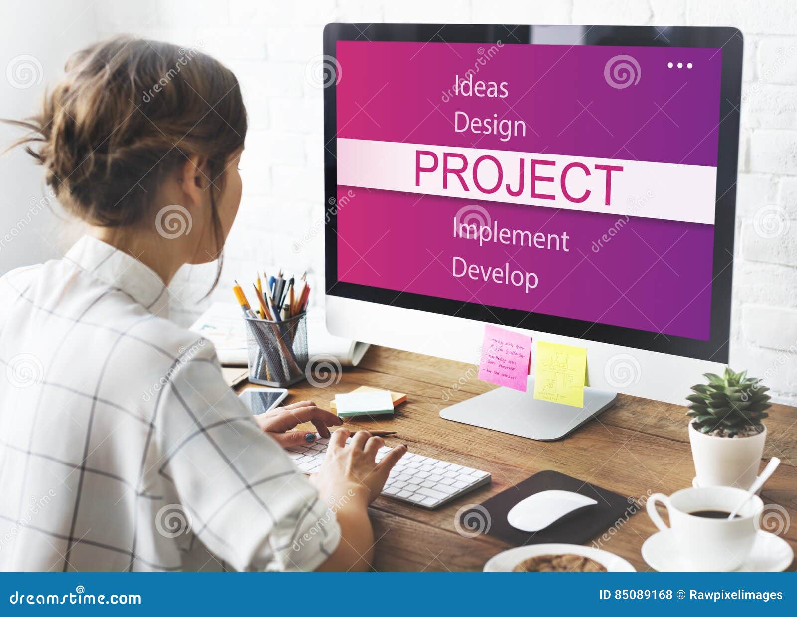 Project Design Implement Development Concept Stock Photo - Image of ...